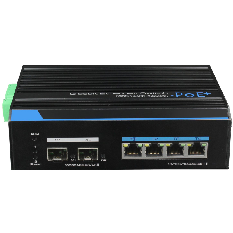 UTEPO UTP7304GE-POE Промышленный 4-портовый управляемый коммутатор Hi ...