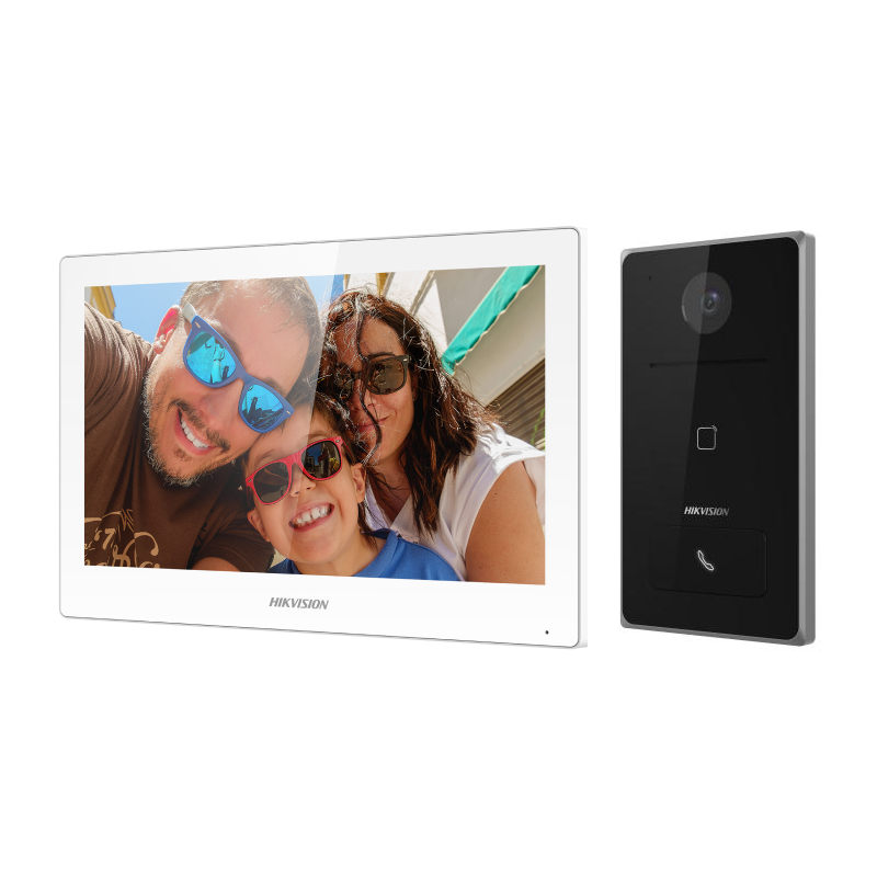 Hikvision DS-KIS608-P Комплект DS-KH6350-WTE1 (монитор 7“)+DS-KV6133 ...