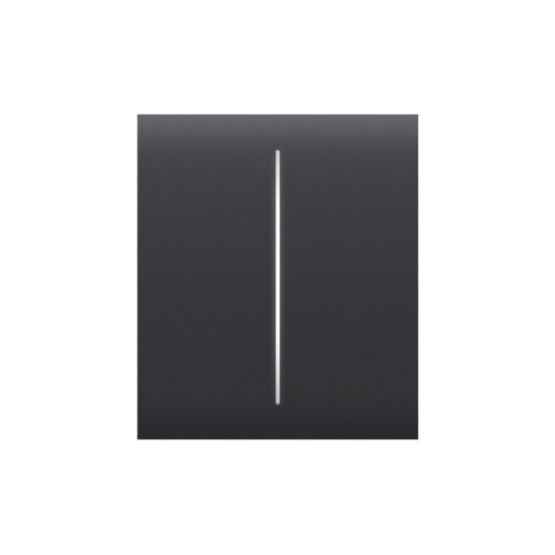 Ajax CenterButton (2-gang) graphite Центральная кнопка для ...