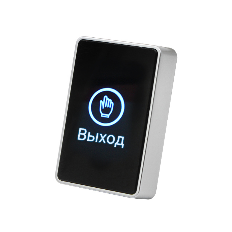 iButton-05 Black Кнопка выхода накладная сенсорная из пластика с ...
